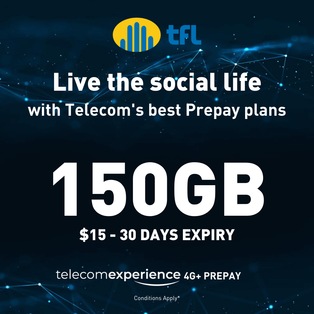 Telecom 4G+ Recharge Deals - Telecom Fiji Limited
