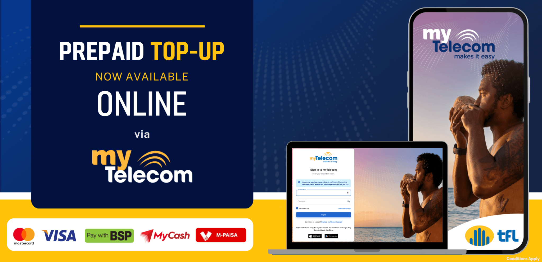 myTelecom - Telecom Fiji Limited