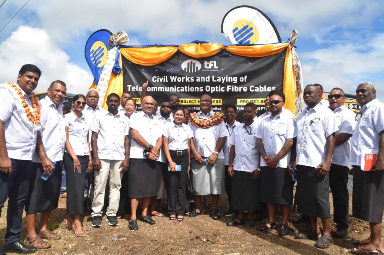 Telecom Breaks Ground for Labasa to Savusavu Fiber Project - Telecom ...