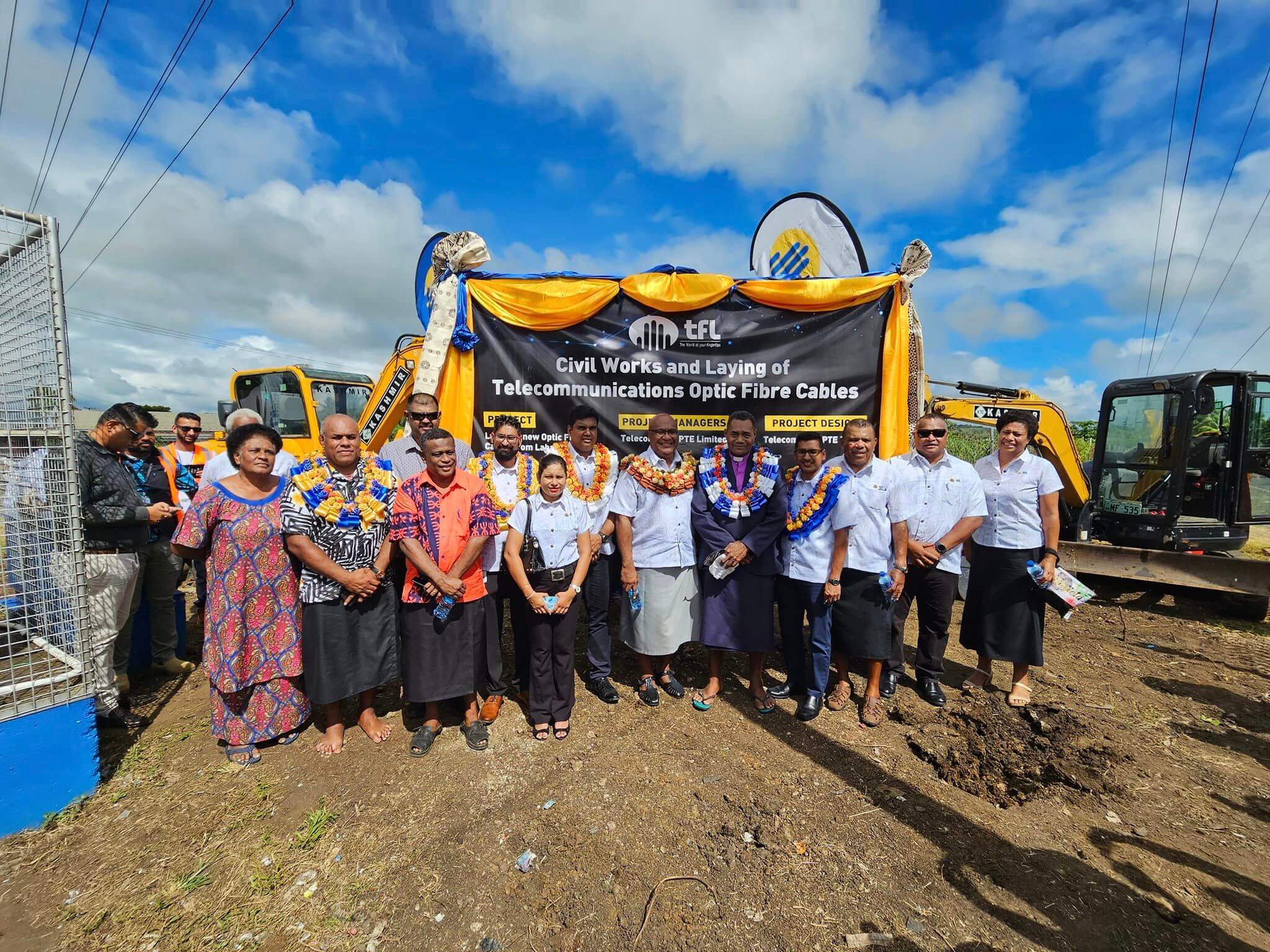 Telecom Breaks Ground for Labasa to Savusavu Fiber Project - Telecom ...