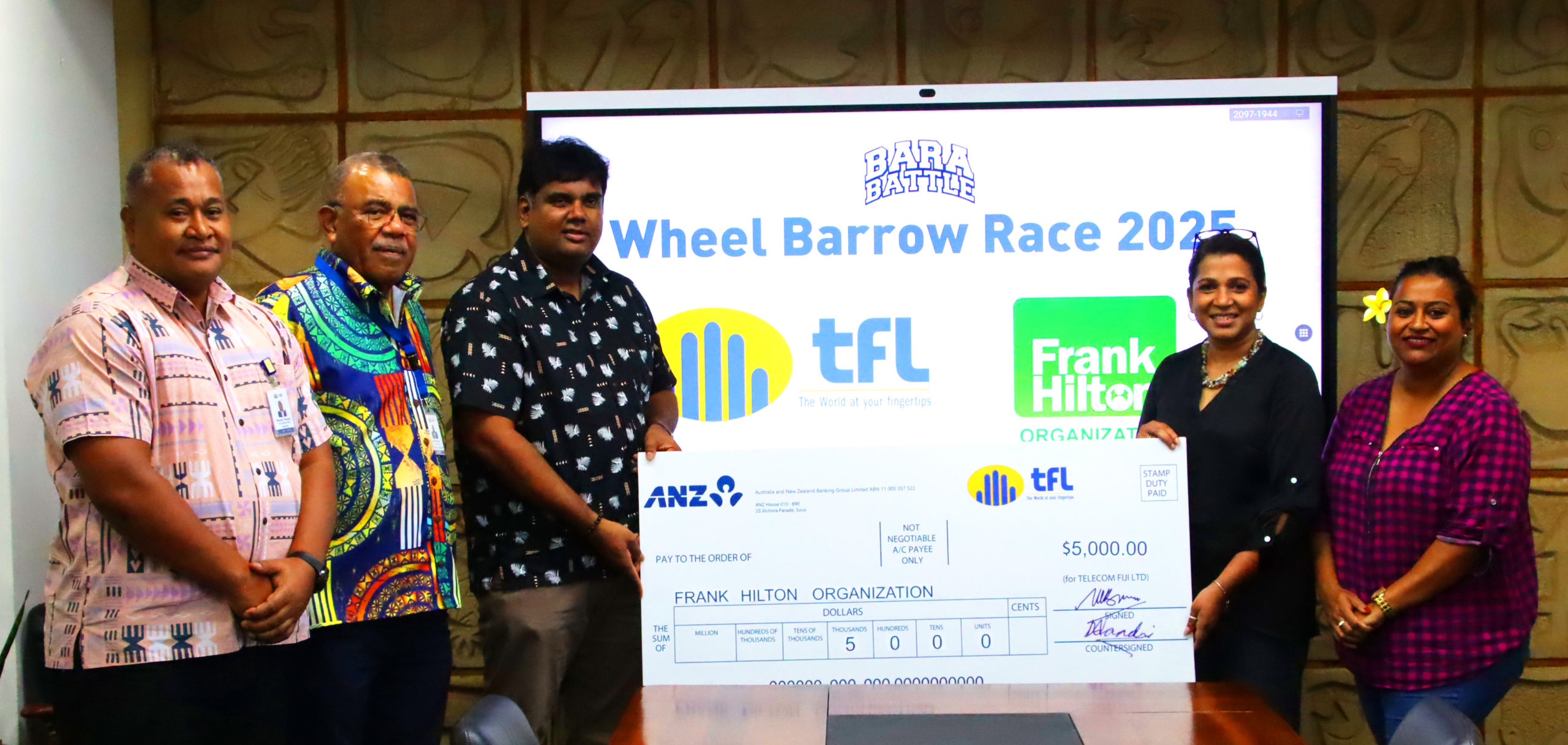 Telecom Fiji Supports Frank Hilton Organization’s Amazing Wheelbarrow ...